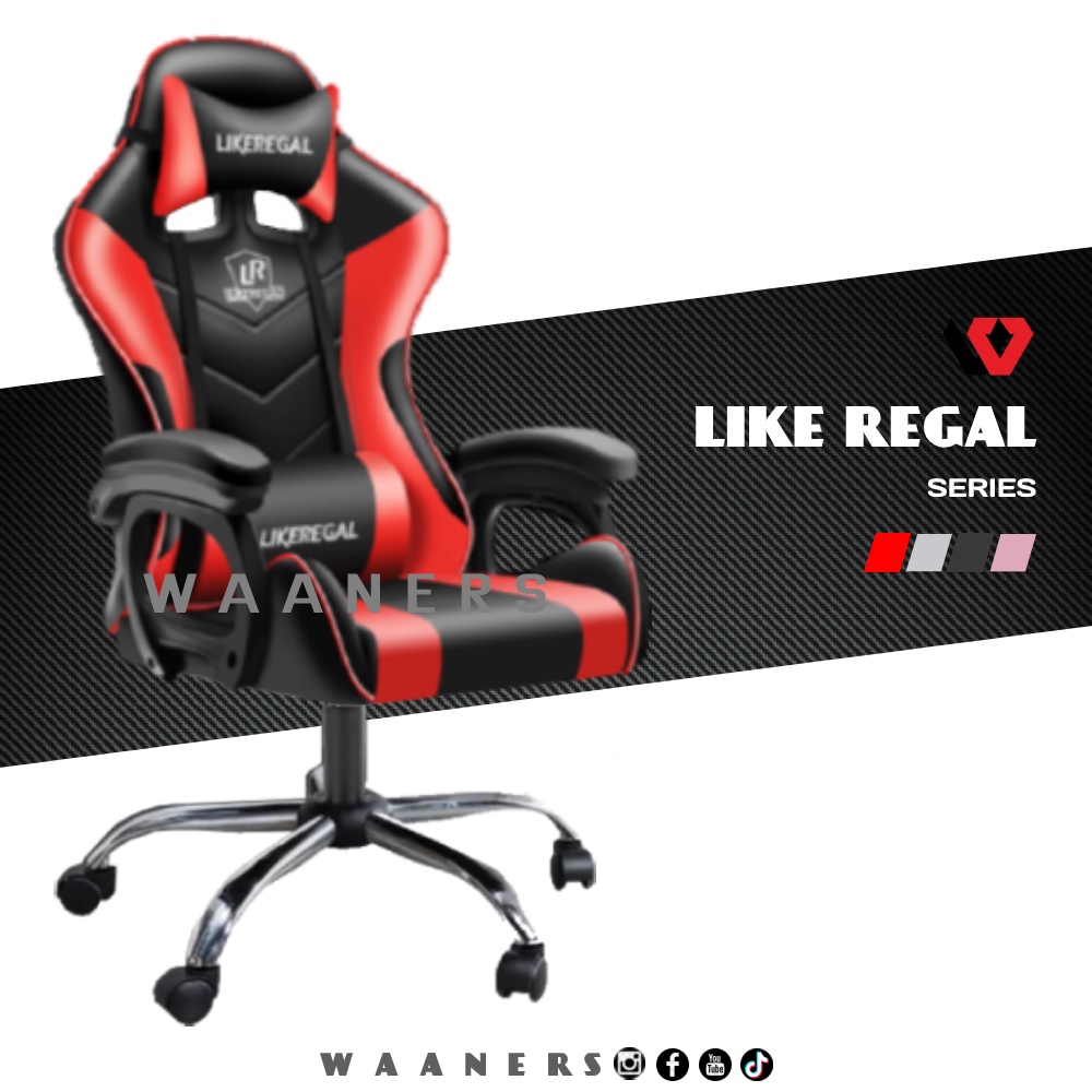 Like Regal Leather Gaming Chair Office Executive School Chair Sport ...