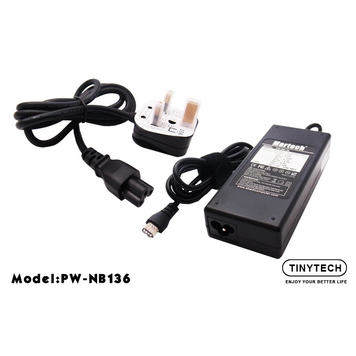 MARTECH 90W UNIVERSAL LAPTOP ADAPTER ( USB POWER PORT )/ 12 TIPS CONNECTOR | Shopee Malaysia
