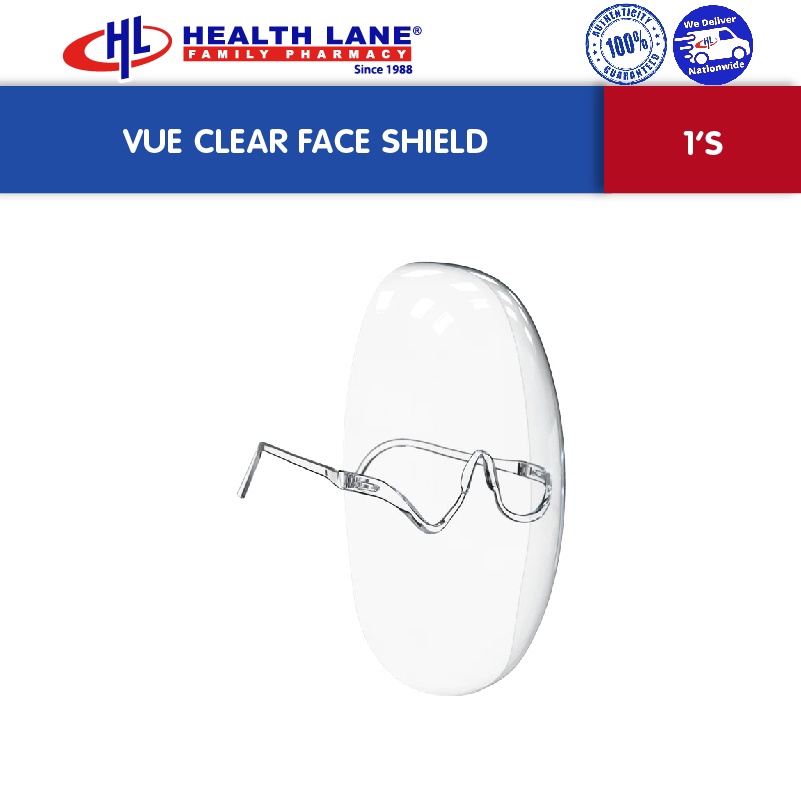 VUE Clear Face Shield (1's) | Shopee Malaysia