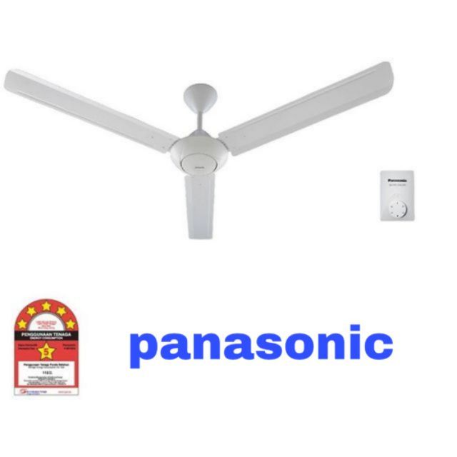 Kipas siling Ceiling fan panasonic 1500mm (60") 1 unit | Shopee Malaysia