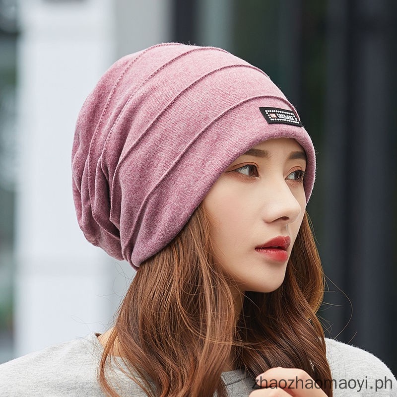 Beanie Unisex Thin Breathable Soft Cotton Turban Cap Men And Women Hip ...