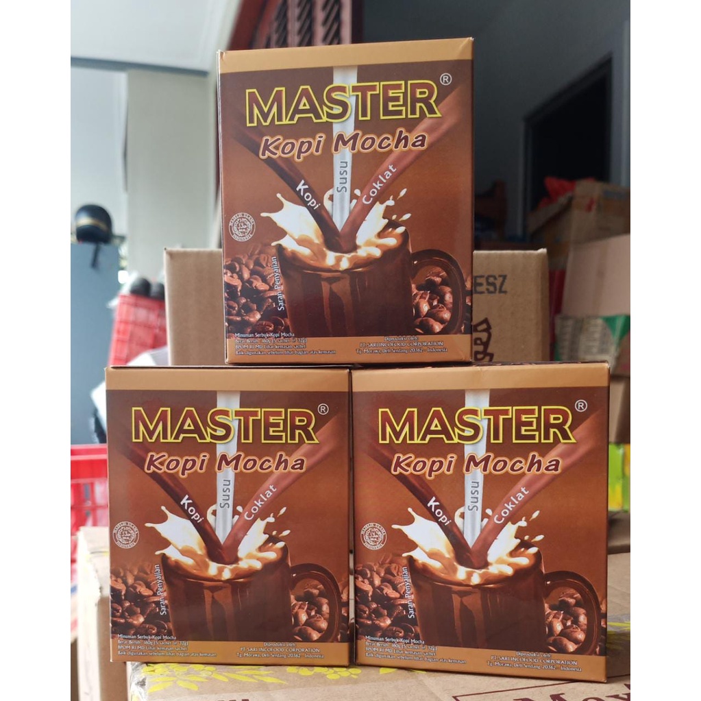 Mocha Coffee MASTER (5sachet) | Shopee Malaysia