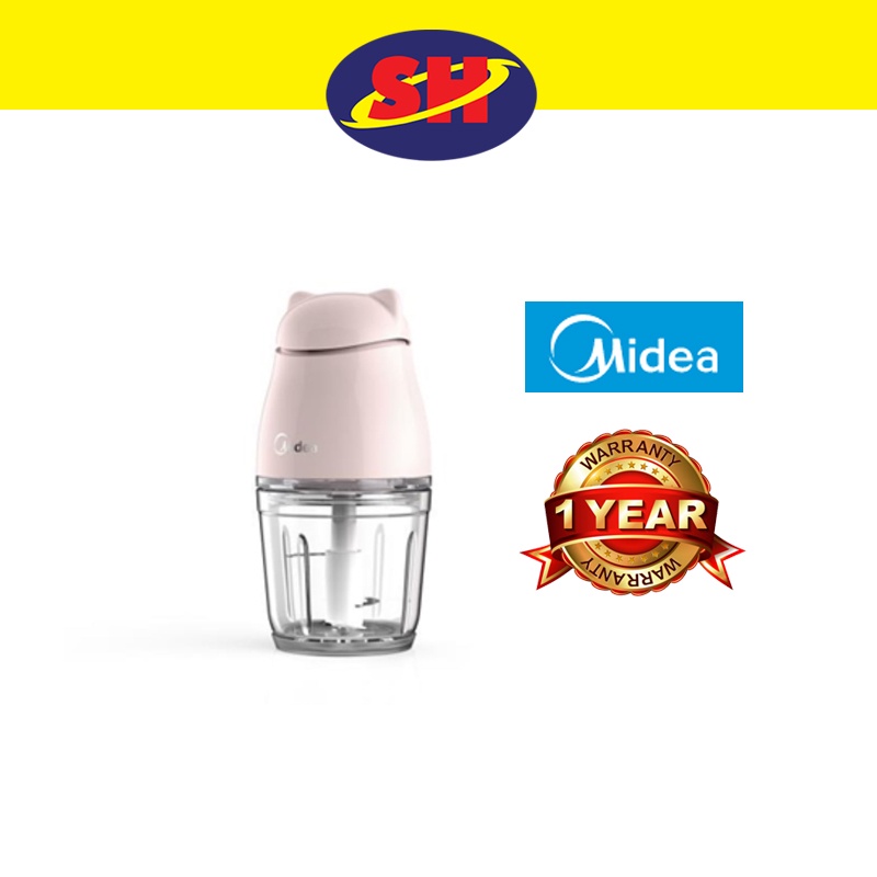 [𝐒𝐀𝐌𝐄 𝐃𝐀𝐘 𝐃𝐄𝐋𝐈𝐕𝐄𝐑𝐘] Midea 0.6L Glass Jar Chopper MBC-06PK | Shopee Malaysia