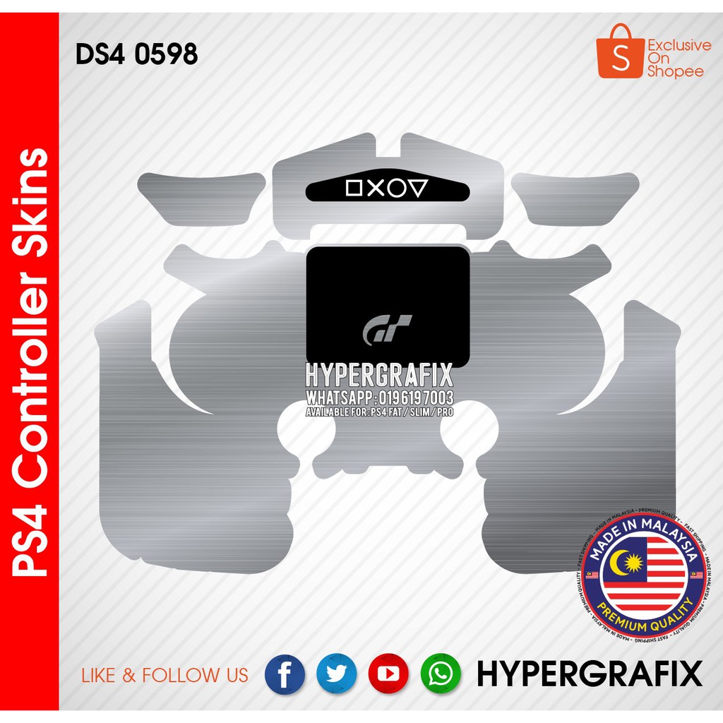 PS4 Controller DS4 SKIN (0598) | Shopee Malaysia