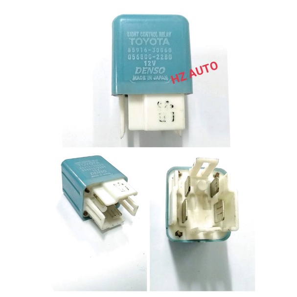 100% ORIGINAL TOYOTA DENSO LIGHT CONTROL RELAY 4PIN 12V 85916-30060 / ...