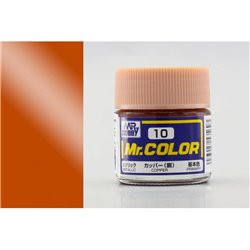 MR COLOR C10 COPPER (HOBBY & MODEL KIT PAINT) | Shopee Malaysia
