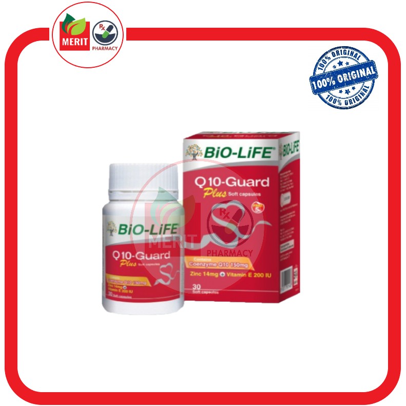 Bio-Life BioLife Bio Life Q10 Guard Plus Coenzyme Q10 150mg (30Sx3 ...