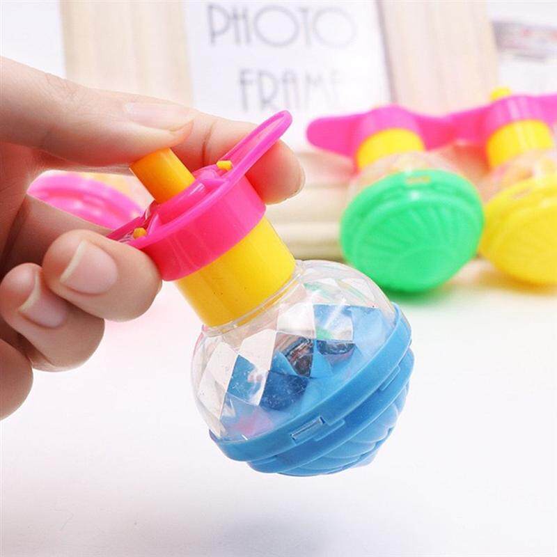 Electric LED Spinning Top Flashing Light Kids' Light-emitting Toys Gyro ...