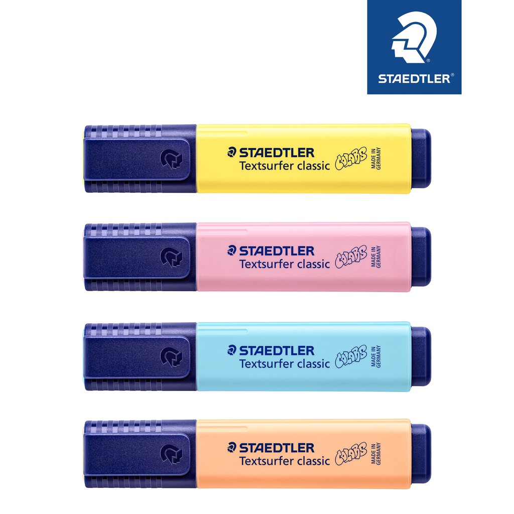 Staedtler Textsurfer Classic Highlighter 4's | Shopee Malaysia