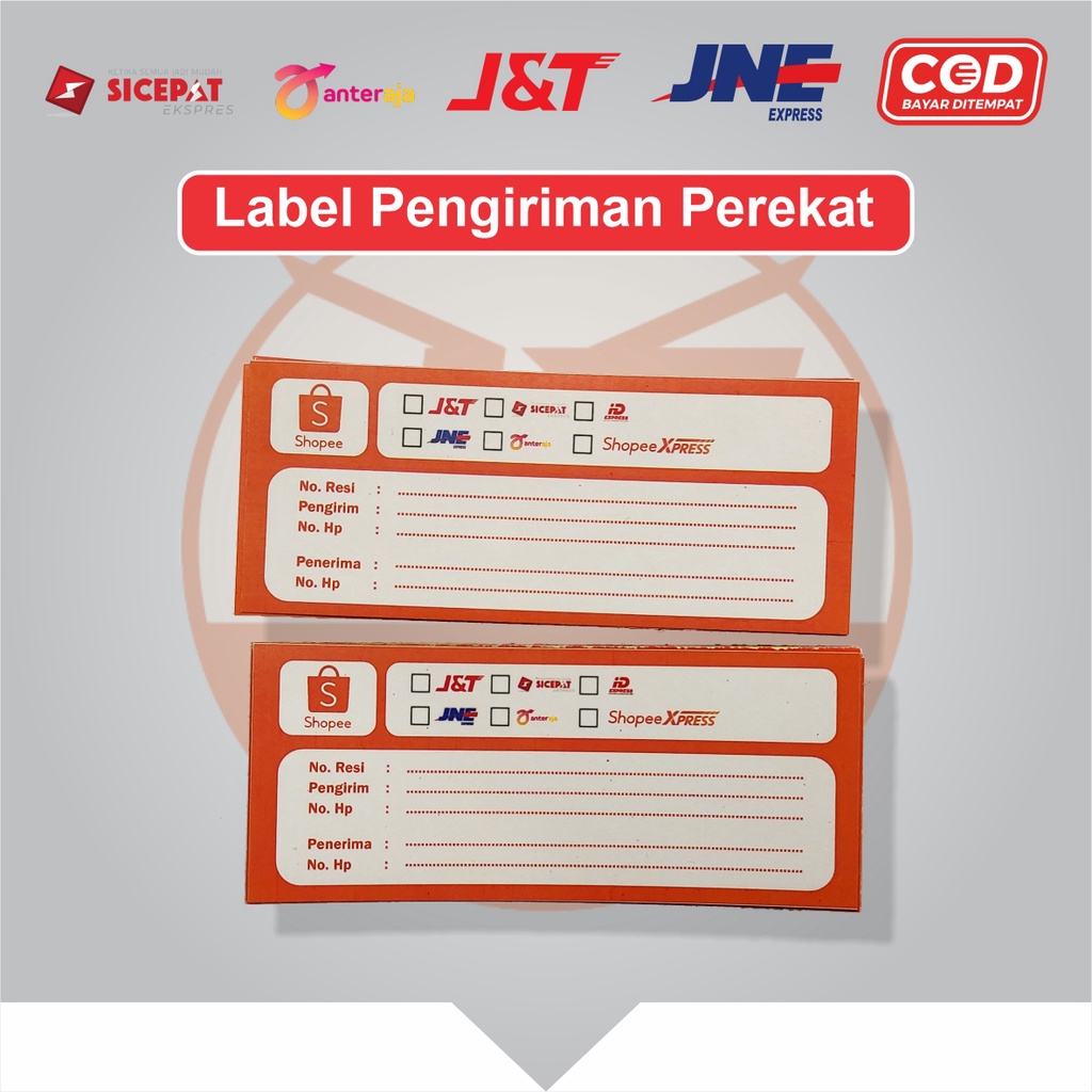 Shopee olshop shipping label stickers / olshop labels | Shopee Malaysia