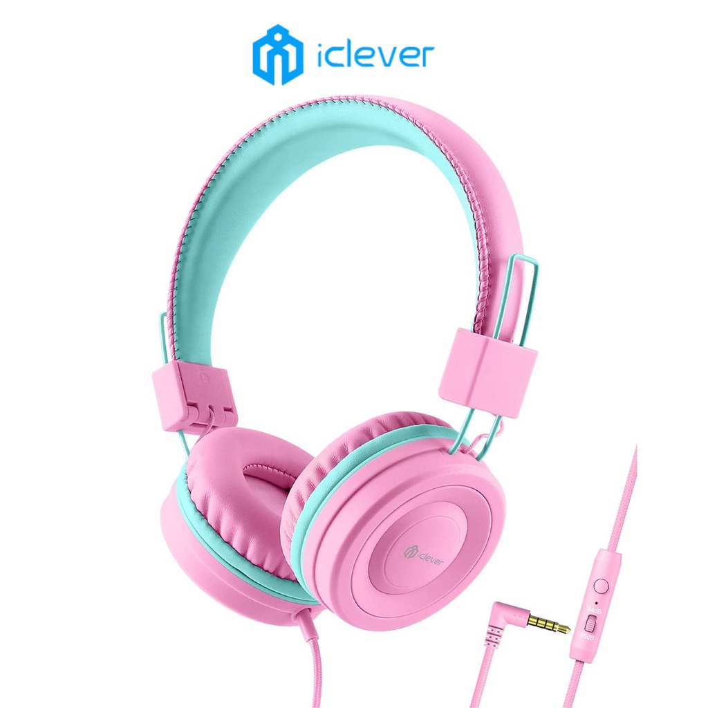 iClever Kids Wired Headphone H With Mic HS14 | Shopee Malaysia
