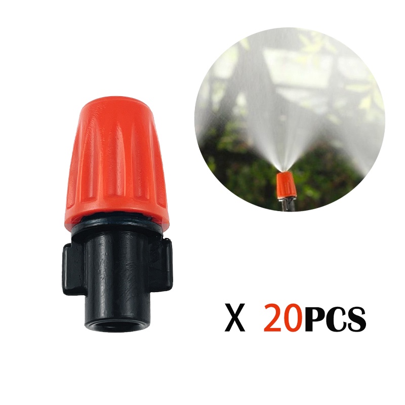 20 pcs Nozzle Misting Dripper Sprayer Micro Auto Drip Irrigation System ...