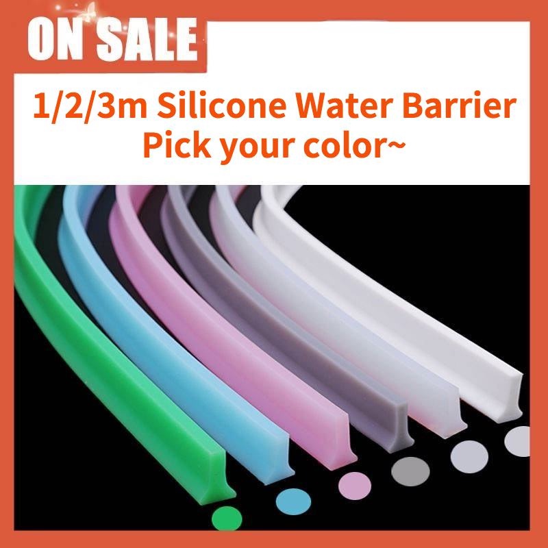 3m Silicone Water Barrier Water Block Strip penghalang air sinki jalur ...
