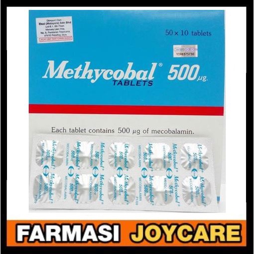 Methycobal / Mecobalamin 500mcg 500's Vitamin B12 Mecomin | Shopee Malaysia