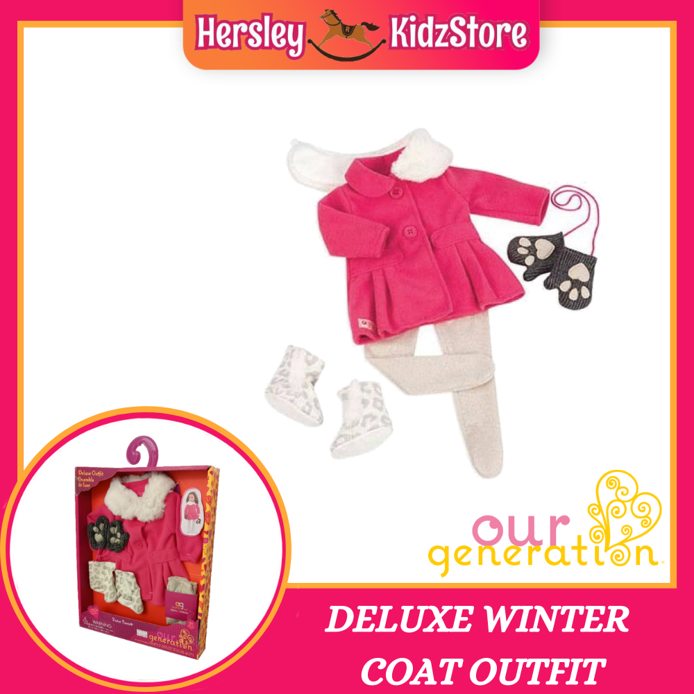 Our Generation 30226 Deluxe Winter Coat Outfit | Shopee Malaysia