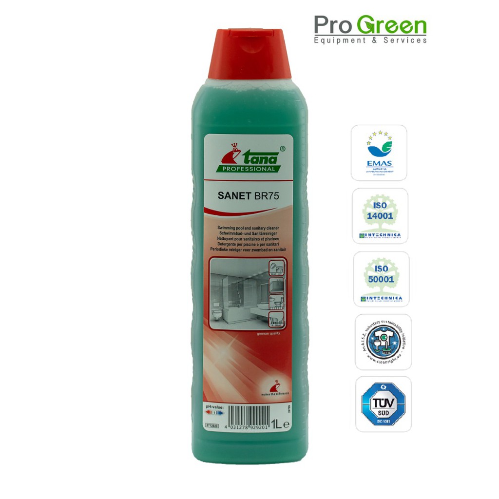 SANET BR 75 / Swimming pool and sanitary cleaner (tana PRO) | Shopee Malaysia