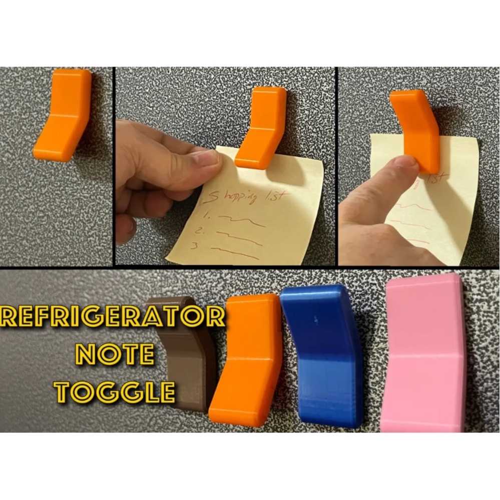 Refrigerator Note Toggle (Fridge Magnet) 3pcs | Shopee Malaysia