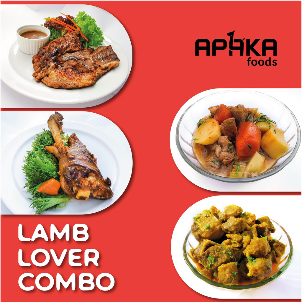 (HALAL) Lamb Lover Combo - APAKA Foods | Shopee Malaysia