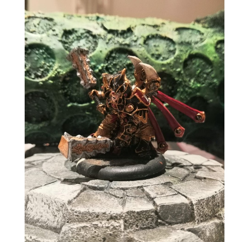 Warmachine Skorne Tyrant Xerxis (Mixed metal resin) | Shopee Malaysia