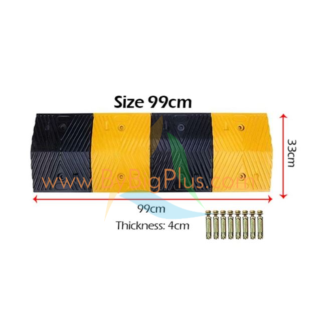 Speed Hump, Rubber Speed Hump, Control Hump Bump, Middle Section, Size ...