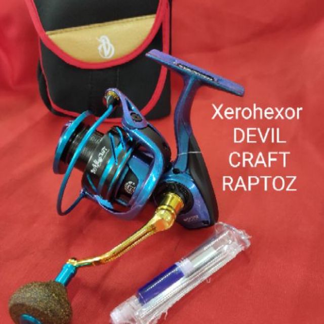 DEVIL CRAFT RAPTOZ HIGH SPEED SW Spinning reel ( NEW 2020) XEROHEXOR ...