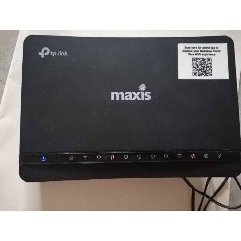 TP Link AC 12000 Wireless Dual-Band Gigabit VoIP Router (USED) | Shopee ...