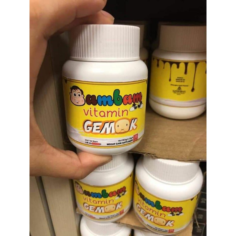 BAMBAM VITAMIN GEMUK (TABLET KEMAM) | Shopee Malaysia