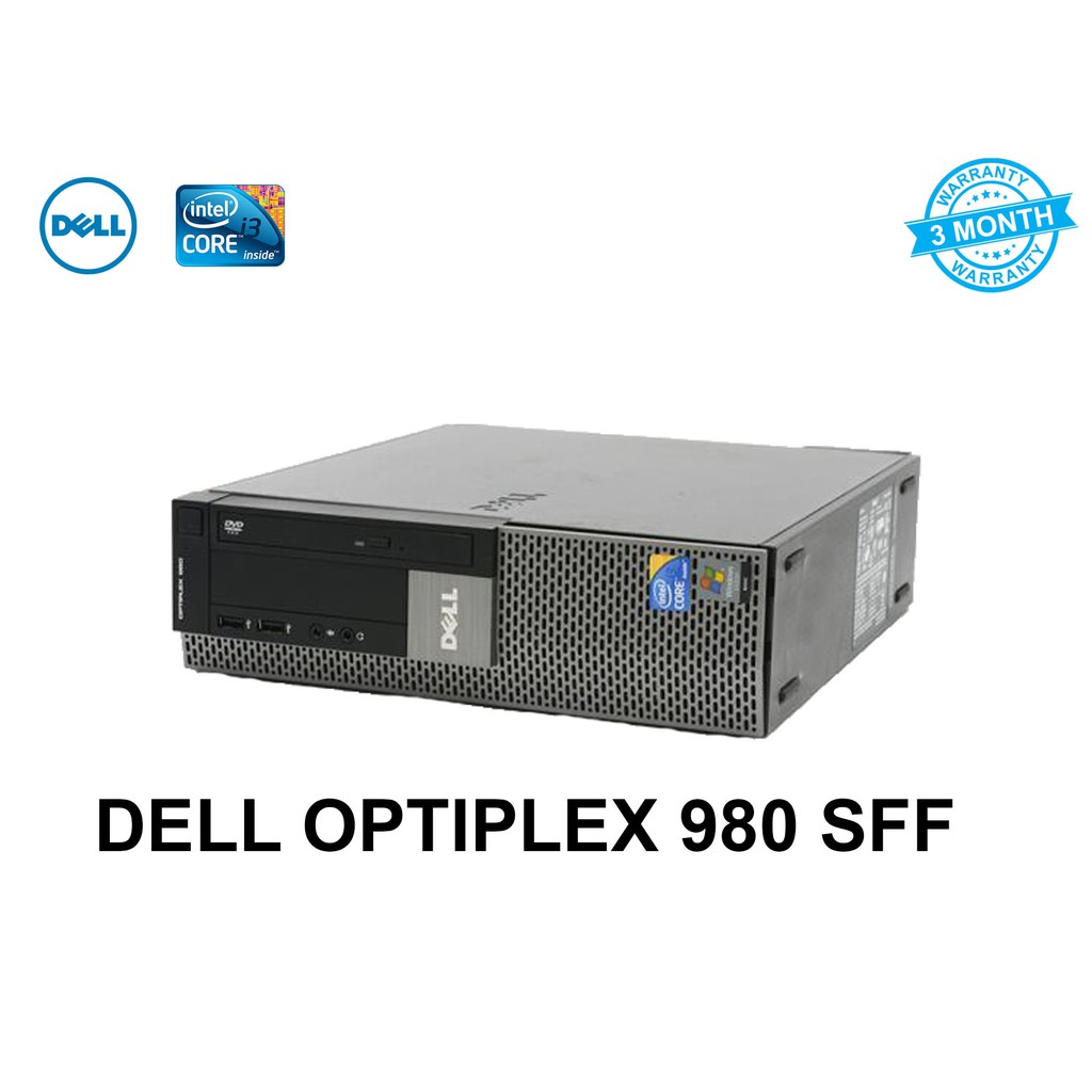 (REFURBISHED) DELL OPTIPLEX 980 SFF / i3 GEN 1 / 250GB HDD / 4GB DDR3 ...