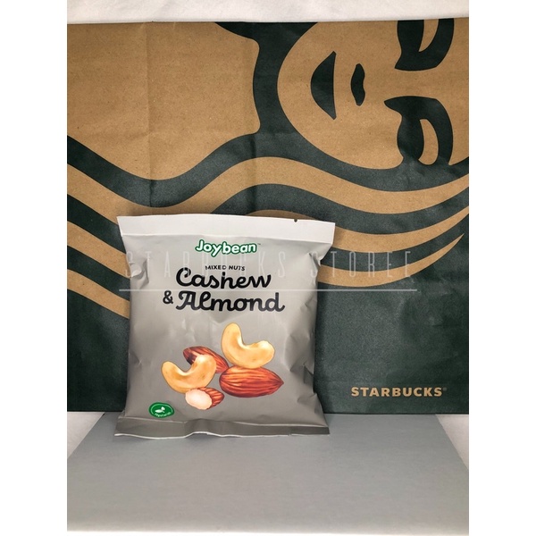 STARBUCKS JOYBEAN MIXED NUTS CASHEW & ALMOND | Shopee Malaysia