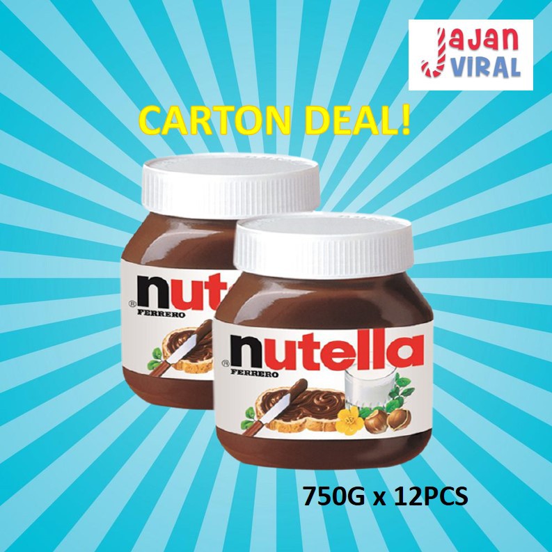 Nutella Jam Speread (750G X 12BTL) | Shopee Malaysia