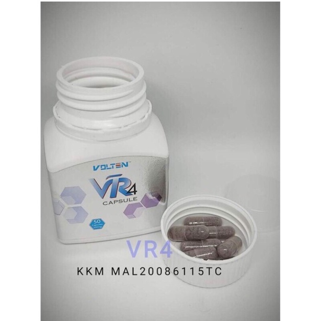 🔥HALAL🔥 VOLTEN VR4 Capsule (50 capsules/bottle) | Shopee Malaysia