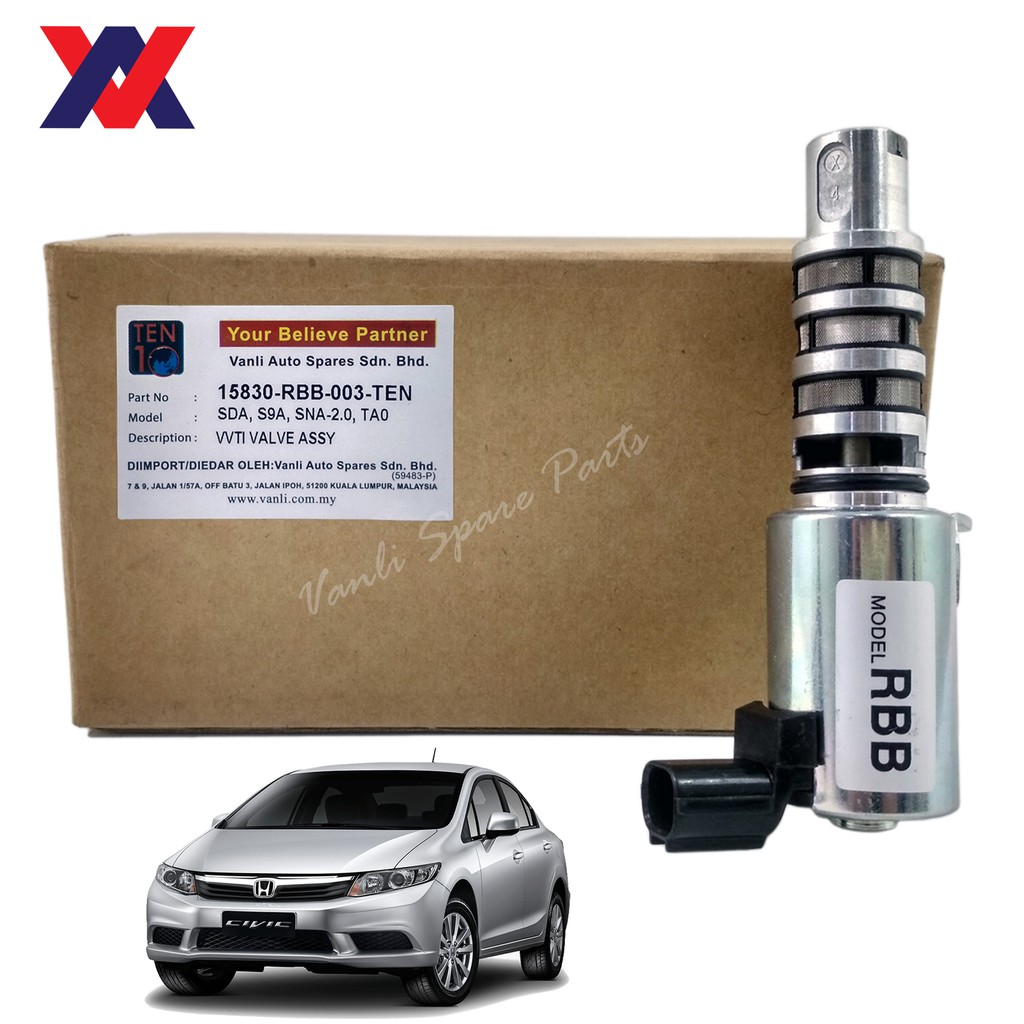 TEN VVTI Valve Assy for Honda Accord / CRV / Civic - 15830-RBB-003-TEN ...