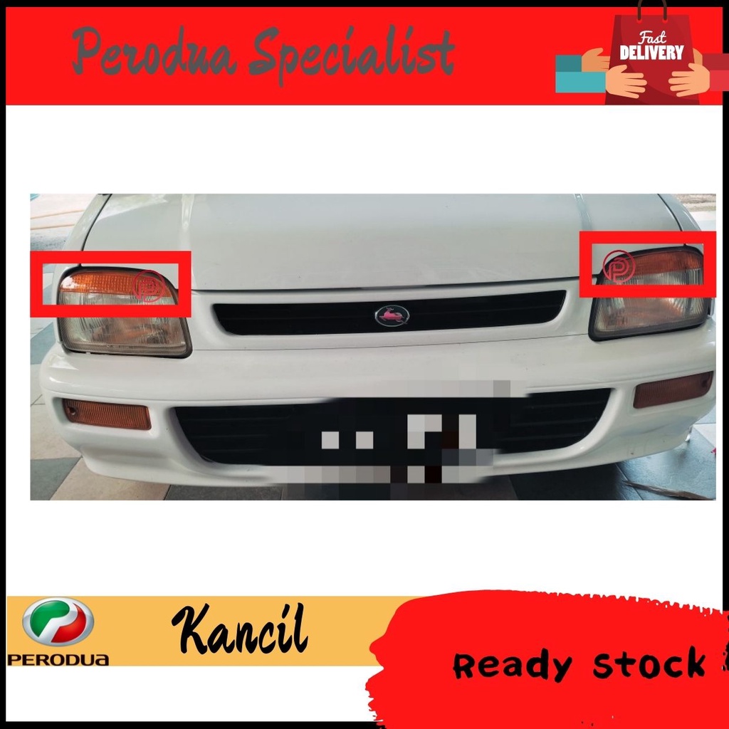 KANCIL MIRA L2S L200S MODERNO HEAD LAMP EYE LIP ORANGE KENING EYELIP ...