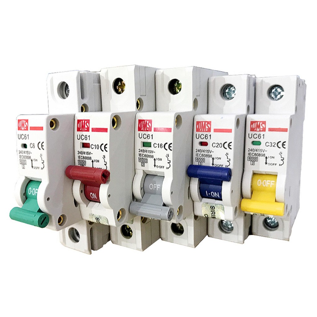 UMS 1 Pole MCB Fuse 6A / 10A / 16A / 20A / 32A | Shopee Malaysia
