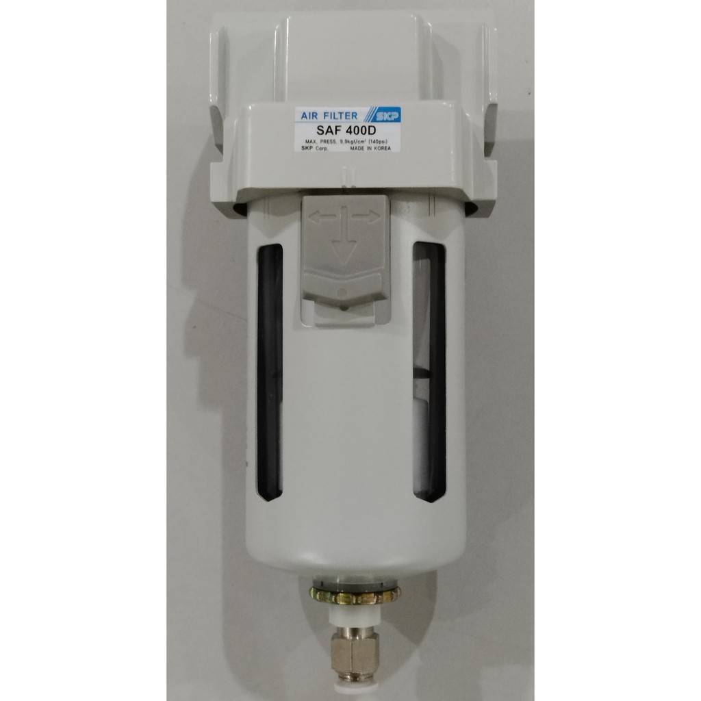 SAF400-04BD SKP 1/2" PORT SIZE AIR FILTER (SAF) AUTO DRAIN TYPE PLASTIC ...