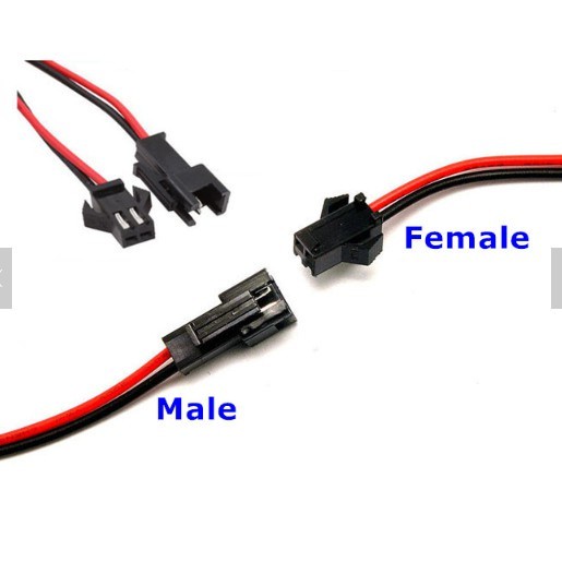 Male Female Cable Terminal Socket Connector + Hook + Thick Cable ...
