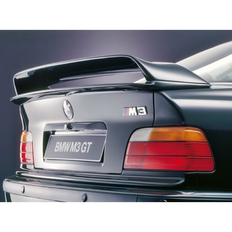 BMW E36 M3 GT LTW Coupe Single Double deck rear boot trunk ducktail lip ...