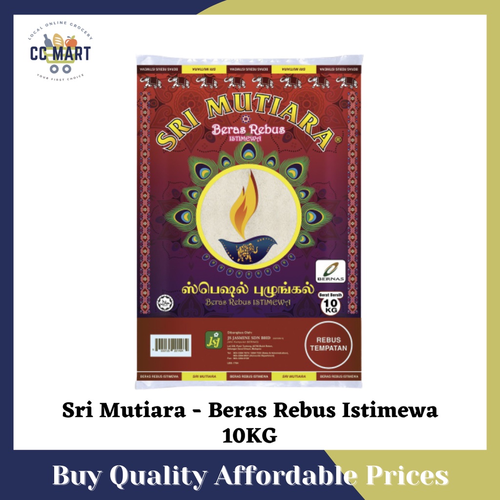 Sri Mutiara - Beras Rebus Istimewa / 10KG | Shopee Malaysia