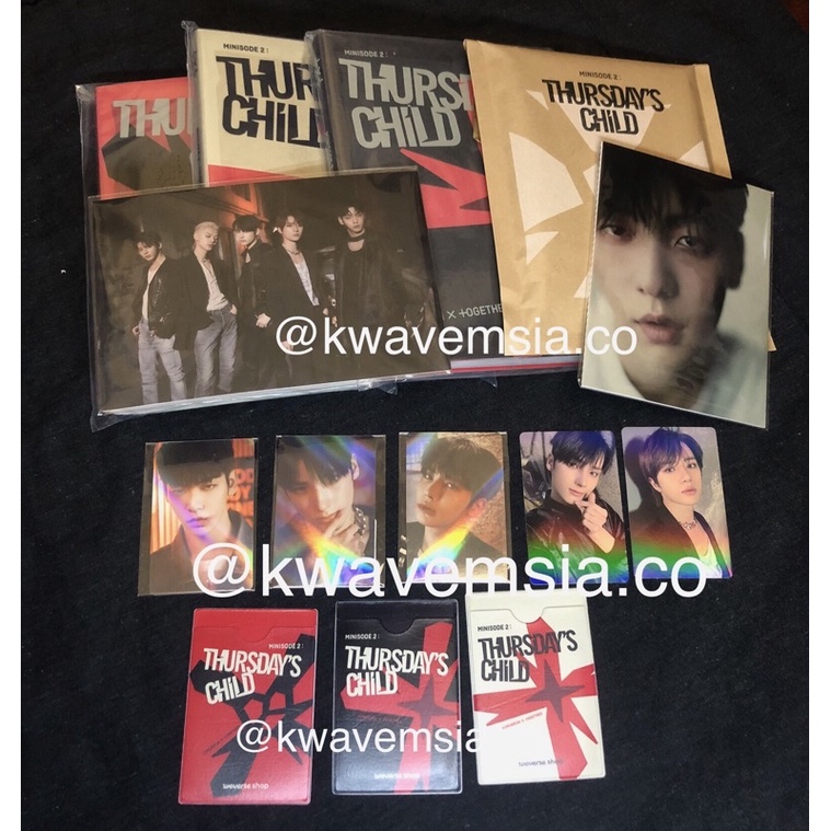 WTS TXT MINISODE2 THURSDAYS CHILD ALBUM SEALED LOOSE PC TEAR POB ...