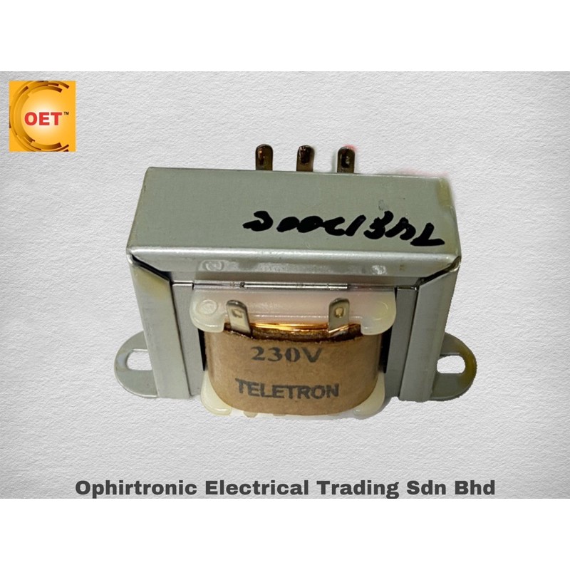 Teletron Isolated Electric Power Transformer 9V/12V Isolation ...
