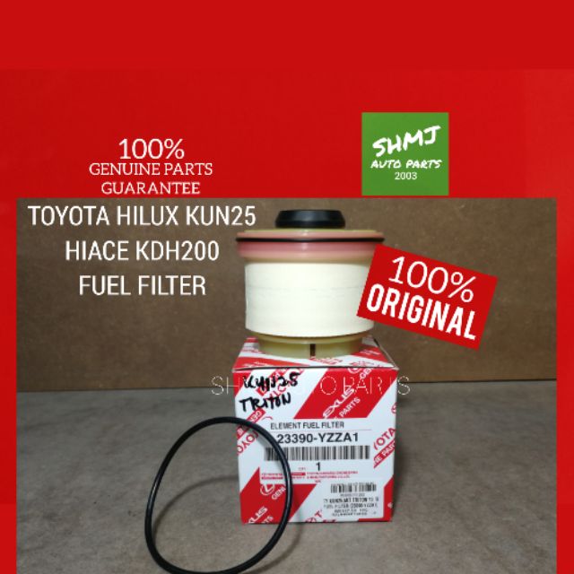 TOYOTA HILUX VIGO KUN25 FUEL FILTER ORIGINAL | Shopee Malaysia