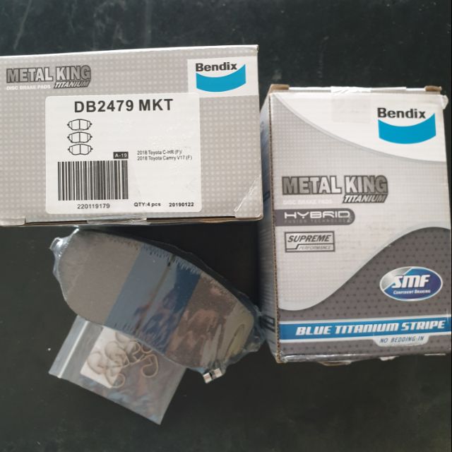 Toyota CHR Front disc pad Bendix Metal King Titanium | Shopee Malaysia