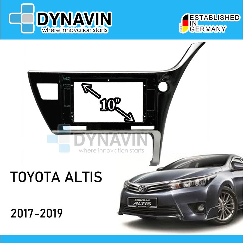 Android Player Casing For Toyota Altis 2013 2014 2015 2016 2017 2018 ...