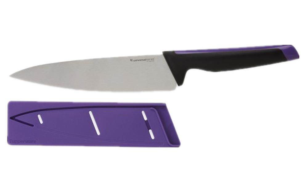 Tupperware U-Series Chef Knife LONG PURPLE (Pisau Memasak) | Shopee ...