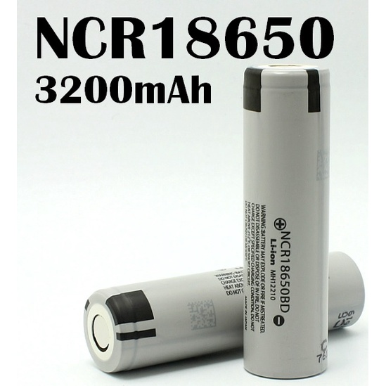 Panasonic NCR18650 BD 3200mAh 3.7V Li-ion Battery Rechargeable 18650 ...