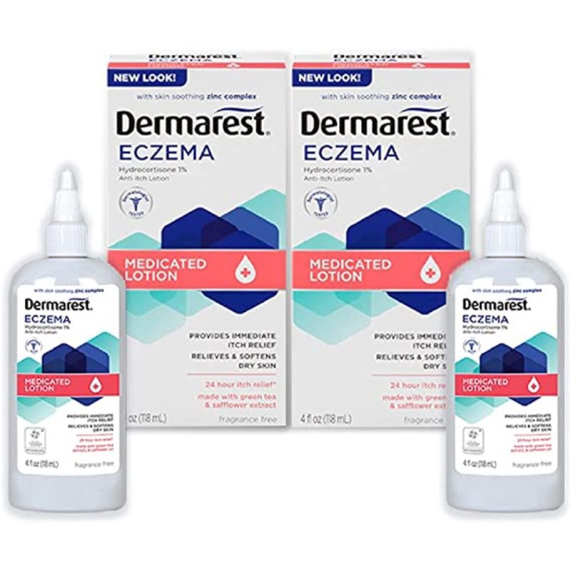 Ready Stock: Dermarest Eczema, Medicated Lotion, Fragrance Free, 4 fl ...
