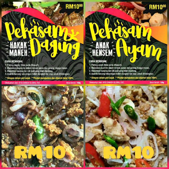 PEKASAM VIRAL!!! 💥💥💥PEKASAM DAGING & PEKASAM AYAM💥💥💥NOW RM10😱😱😱 ...