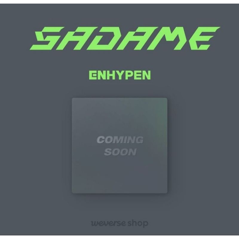 ENHYPEN JAPAN 1ST ALBUM [SADAME] (Weverse Global) | Shopee Malaysia