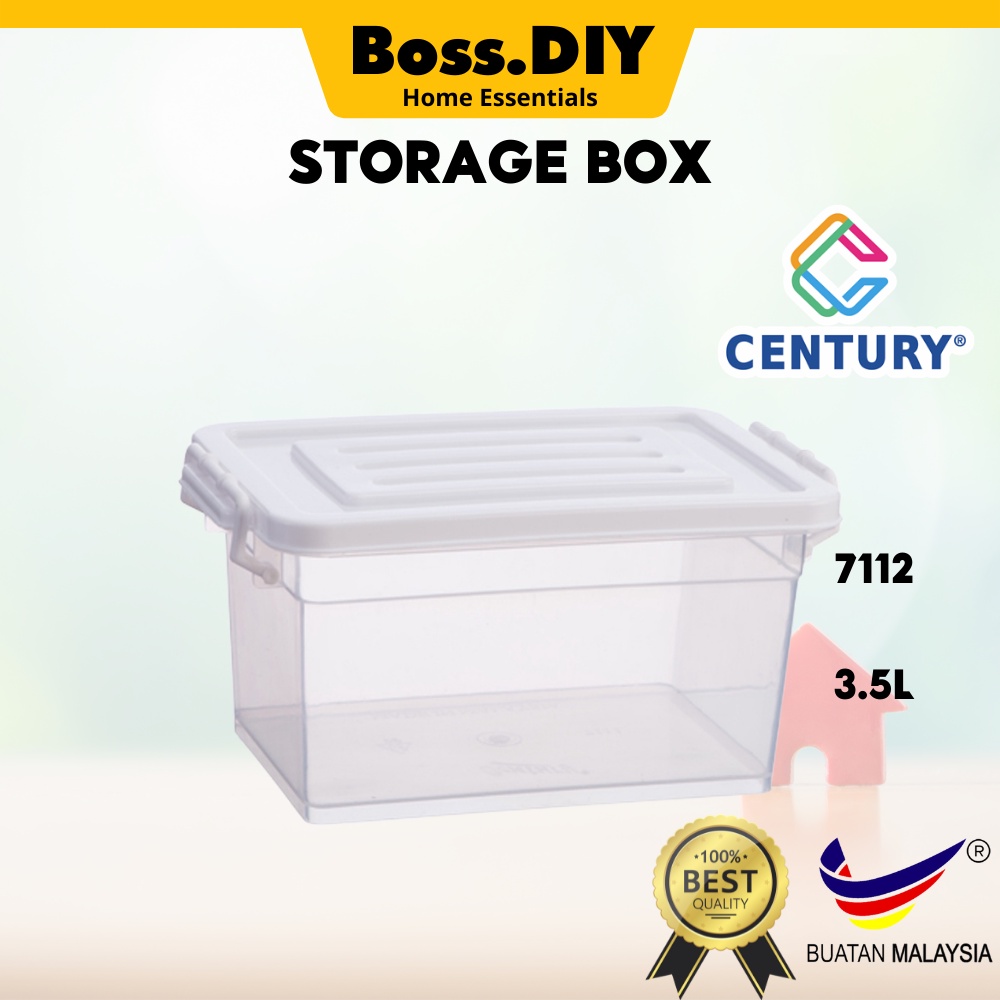 CENTURY 3.5L Mini Storage Box (7112) | Shopee Malaysia
