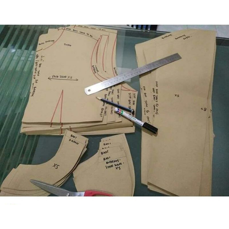 pola asas Dewasa xs-2xl | Shopee Malaysia